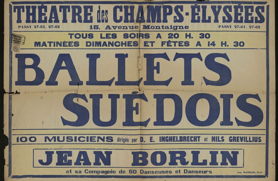 Centenaire des Ballets suédois | Théâtre des Champs-Elysées